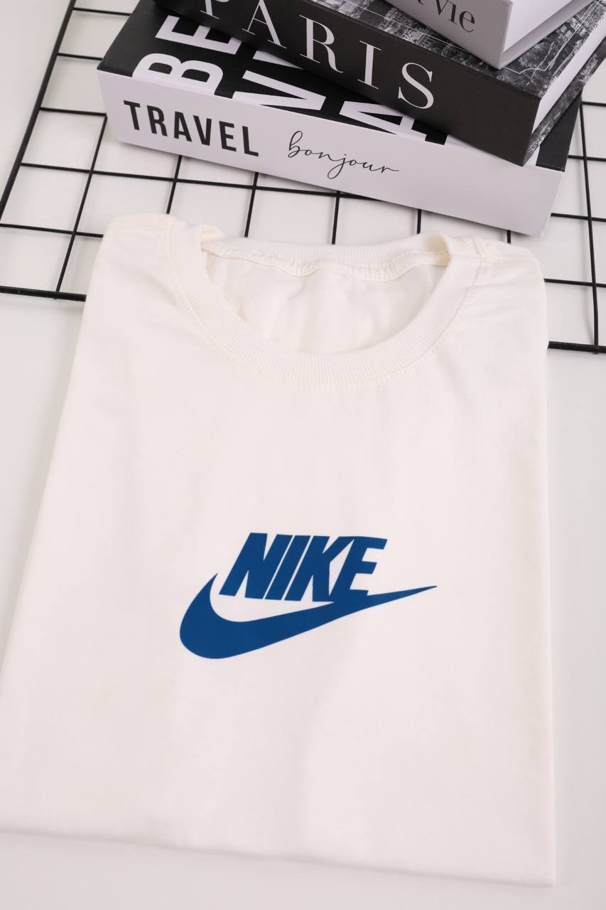 T-shirt NK (ESTAMPA AZUL) Off White