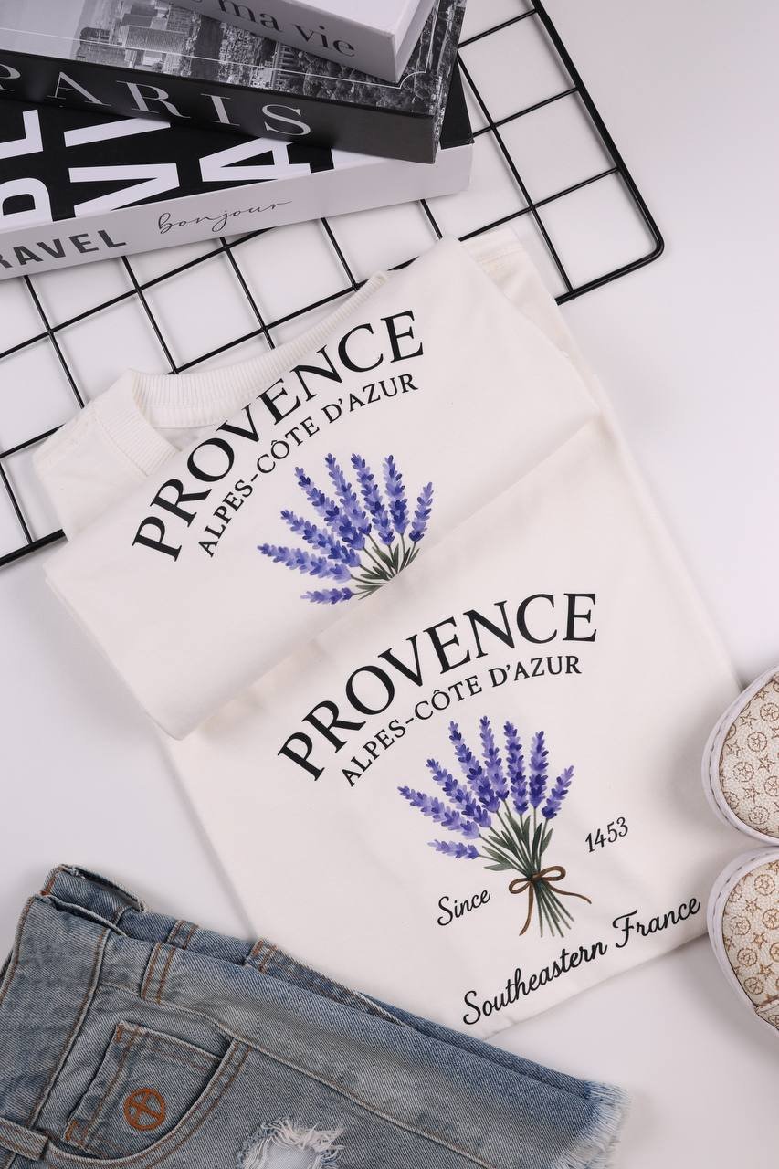 T-shirt Provence Off White